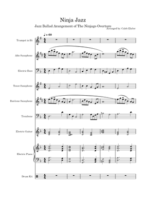Ninjago Overture – The Fold, Jay Vincent - Trumpet Solo Sheet Music for ...