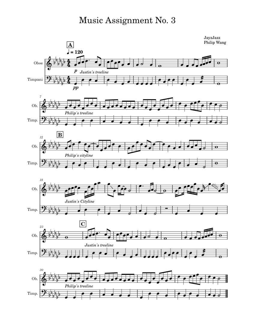 Music Assignment No. 3 - piano tutorial