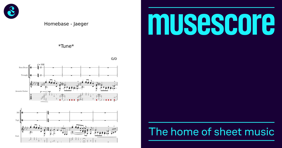 '🌀' Homebase - Jaeger [Grave/Digger] | FiringNeurons Sheet music for ...