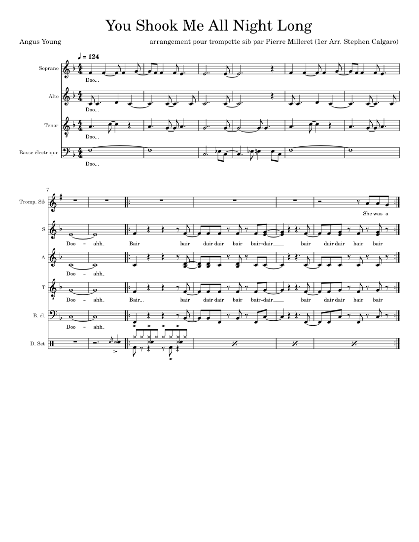 You shook me all night long – AC/DC ACDC - You Shook Me All Night Long ...