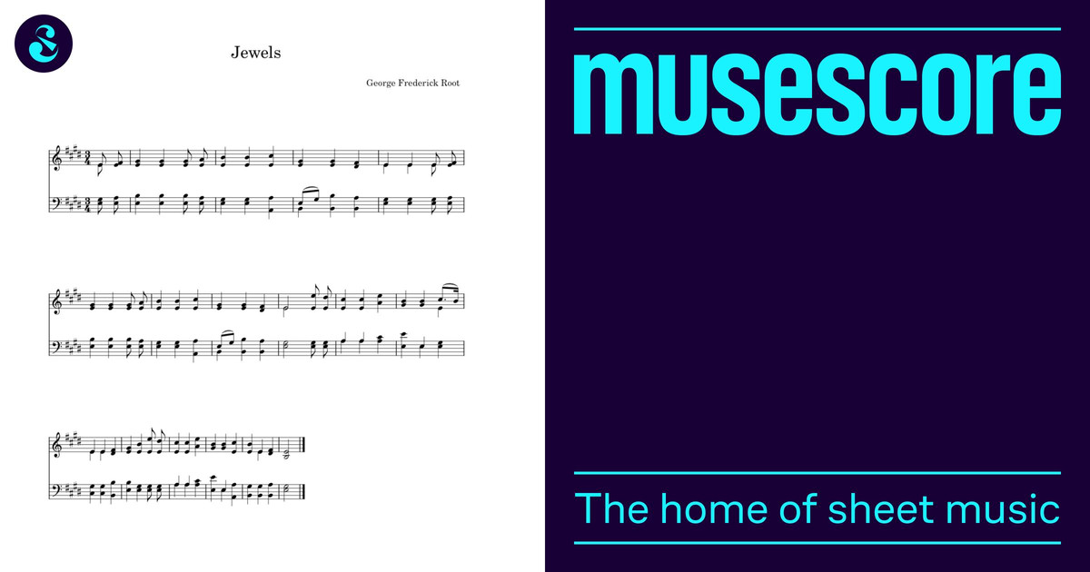 Jewels - George Frederick Root Sheet music for Piano (Solo) Easy ...