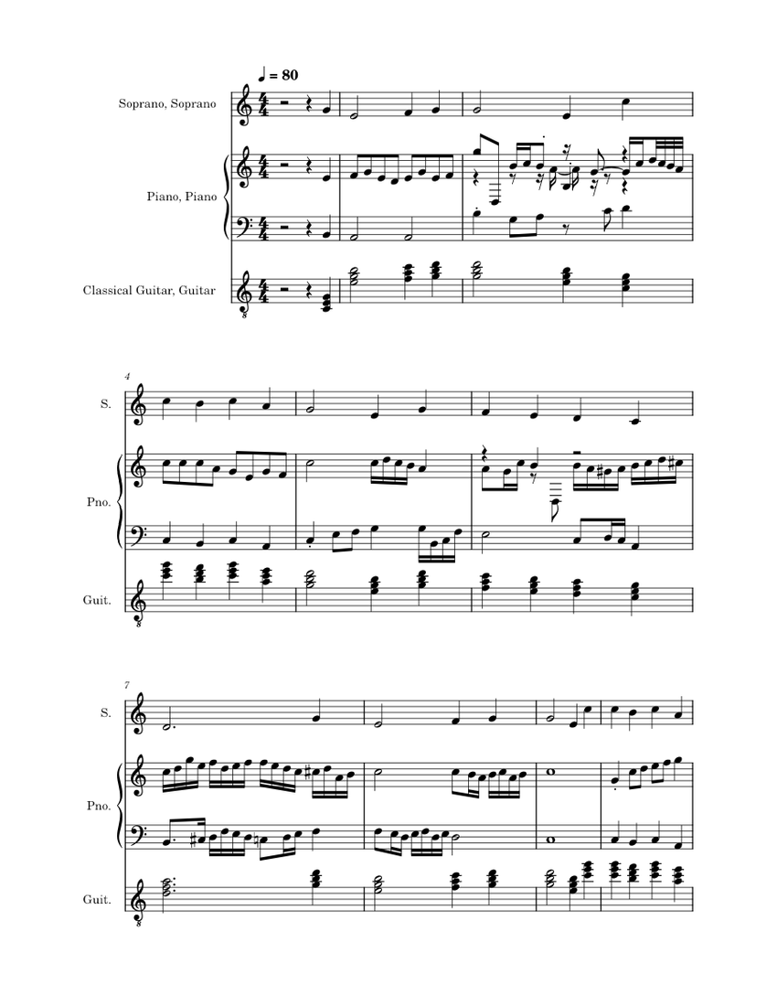 Gugur bunga – Ismail Marzuki ROSI A TLOIM Sheet music for Piano ...