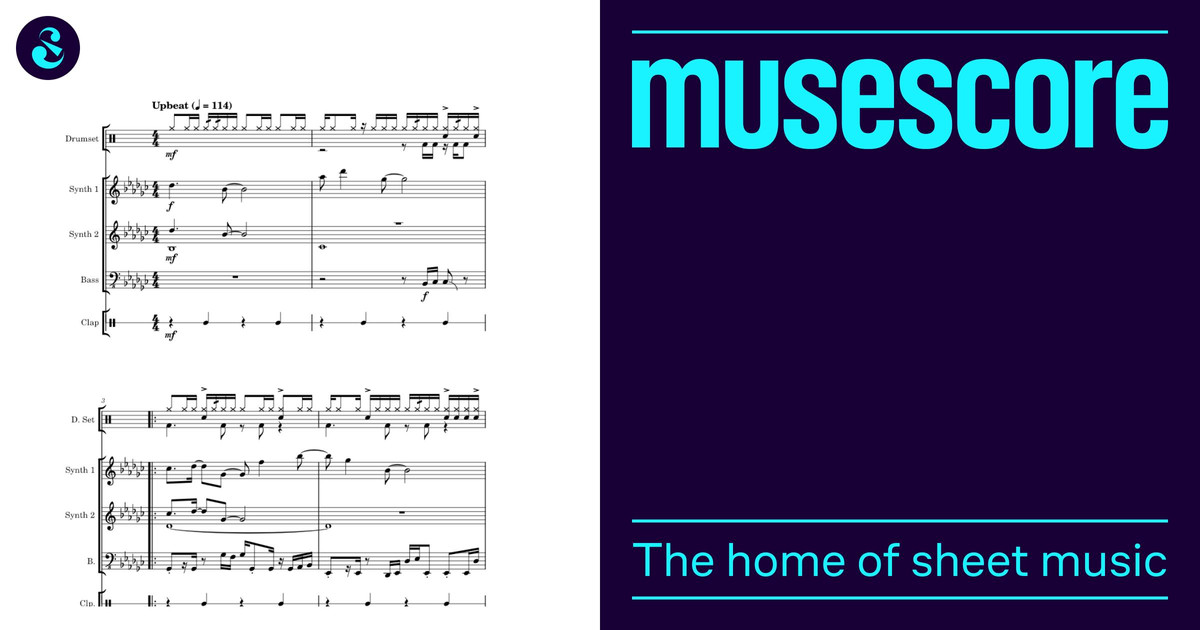 The Homebrew Channel Theme - drmr Sheet Music for Bass guitar, Drum ...