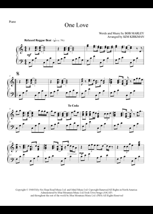 One Love Bob Marley Music Sheet Watch Bob Marley: One Love (HD) Movie