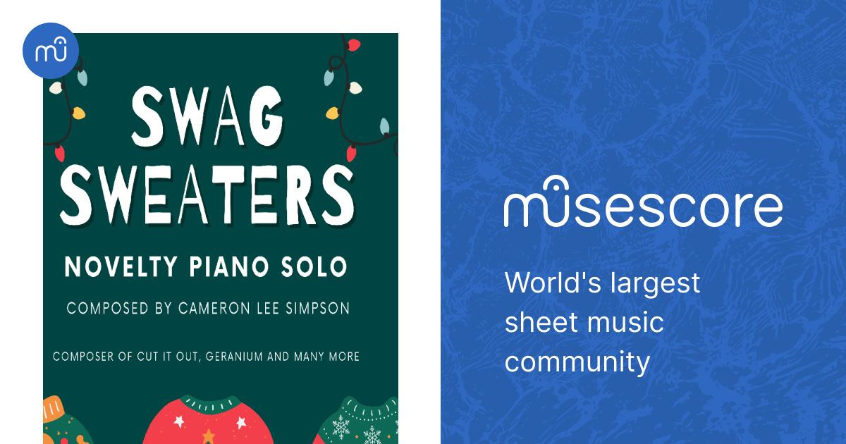 Swag Sweaters Sheet Music for Piano (Solo) | MuseScore.com