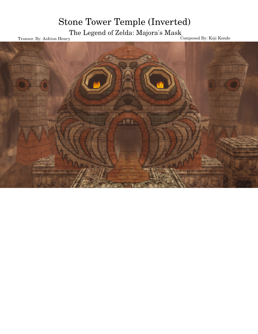 Stone Tower Temple (Inverted) - The Legend of Zelda: Majora's Mask ...