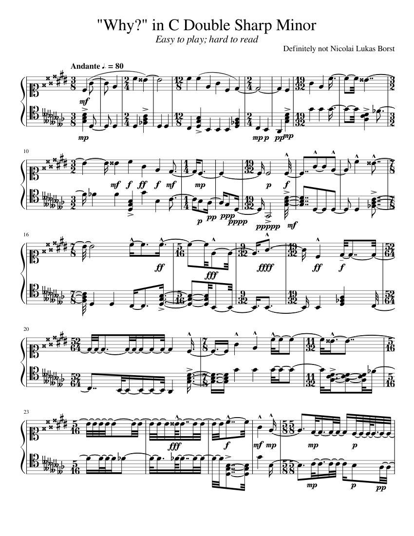 what is a double sharp