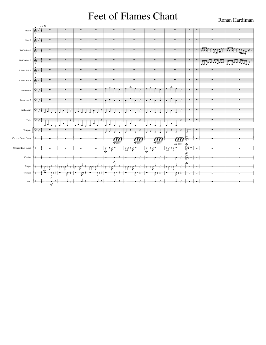 High Priests Sheet music for Trombone, Euphonium, Tuba, Flute & more ...