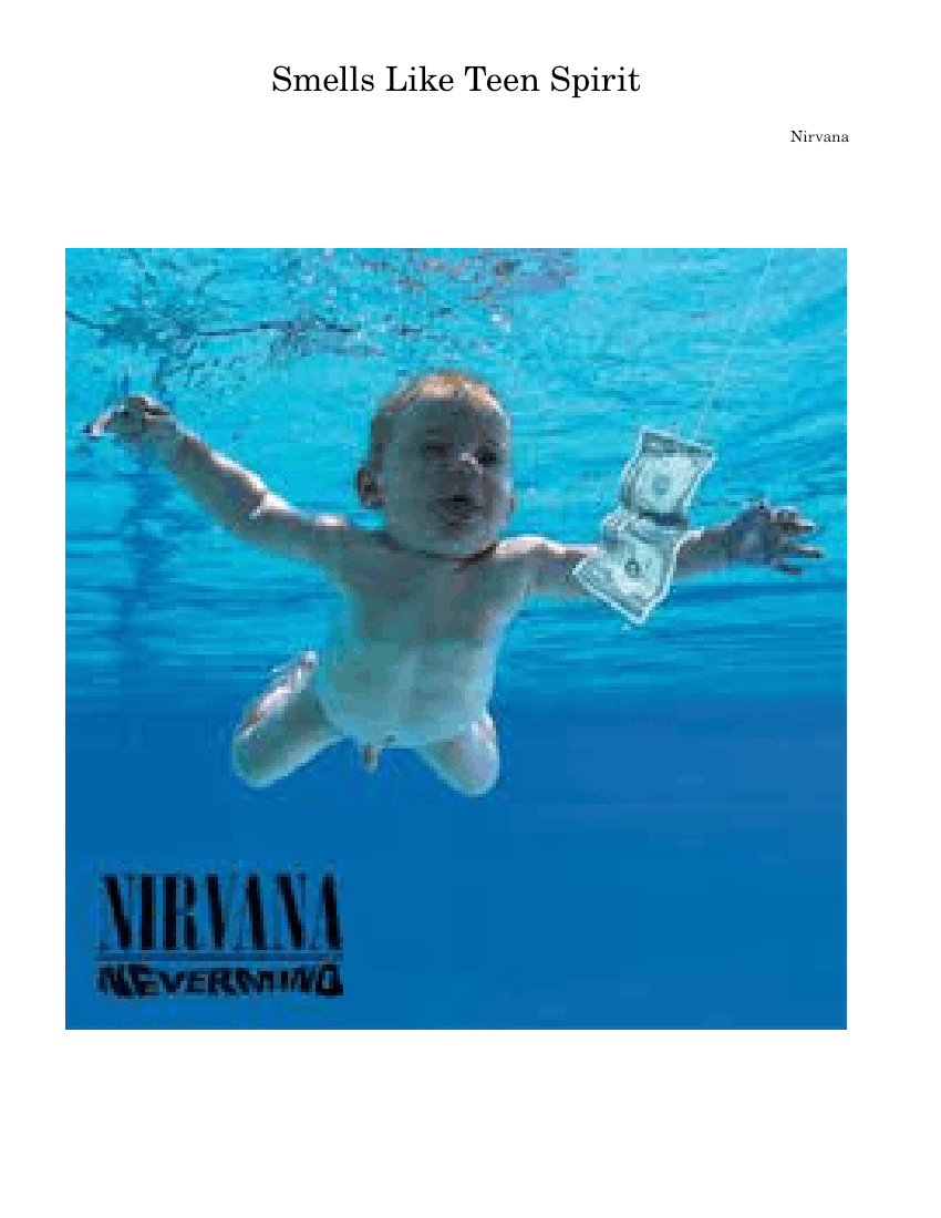 Smells like teen spirit – Nirvana (Intro) Sheet Music and Tab for ...