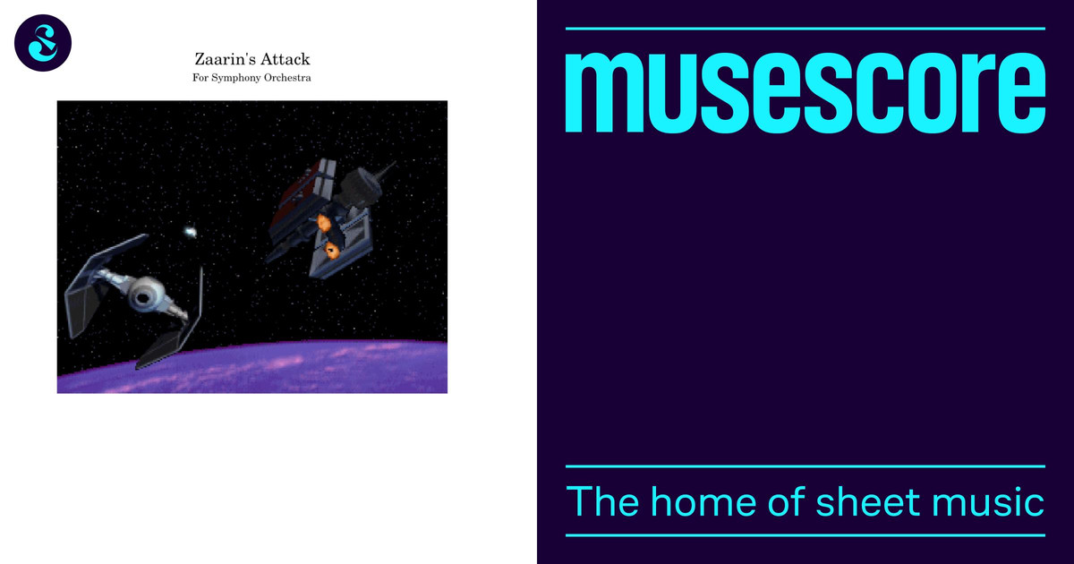 Zaarin's Attack (From Star Wars: Tie Fighter) Sheet Music for Piano ...