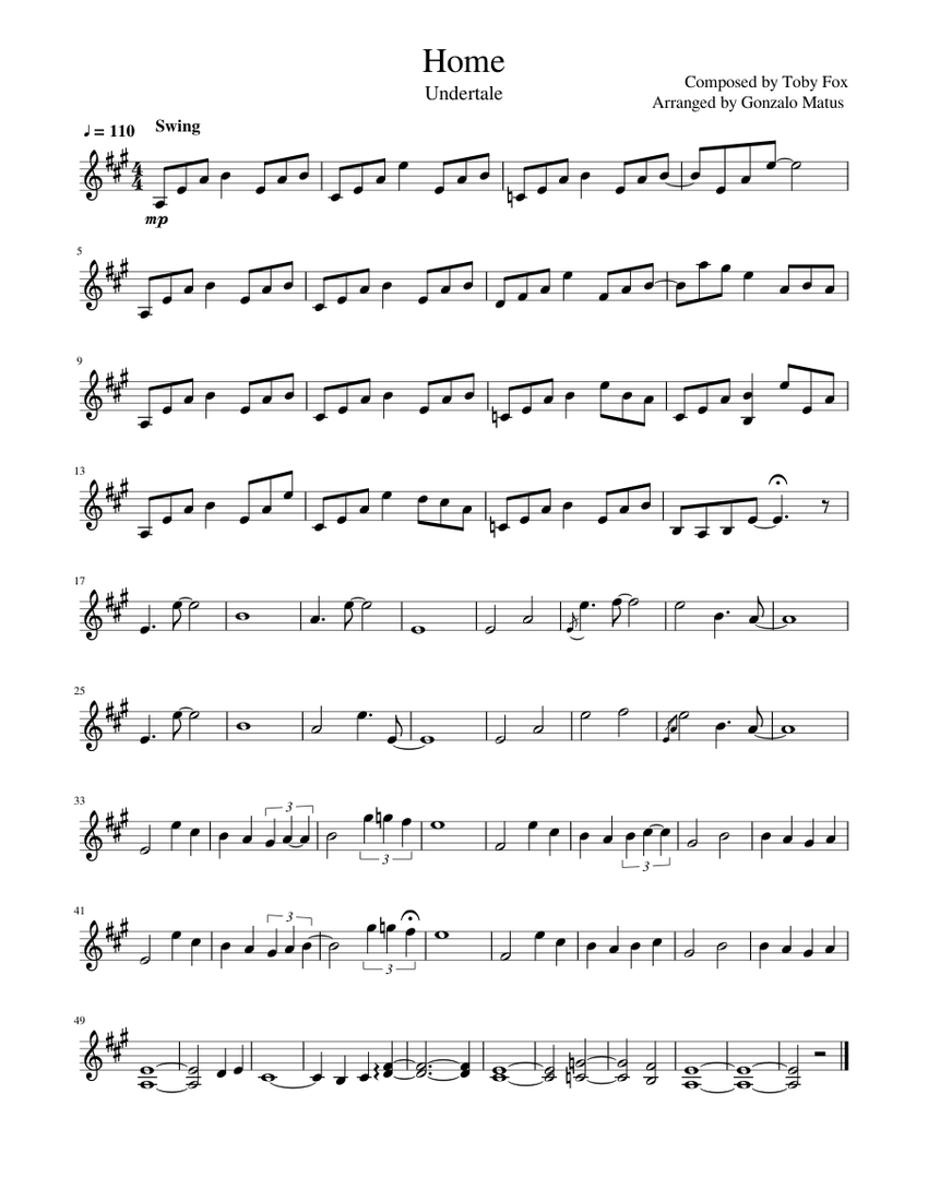 Home - Violin Solo Sheet Music for Violin (Solo) | MuseScore.com