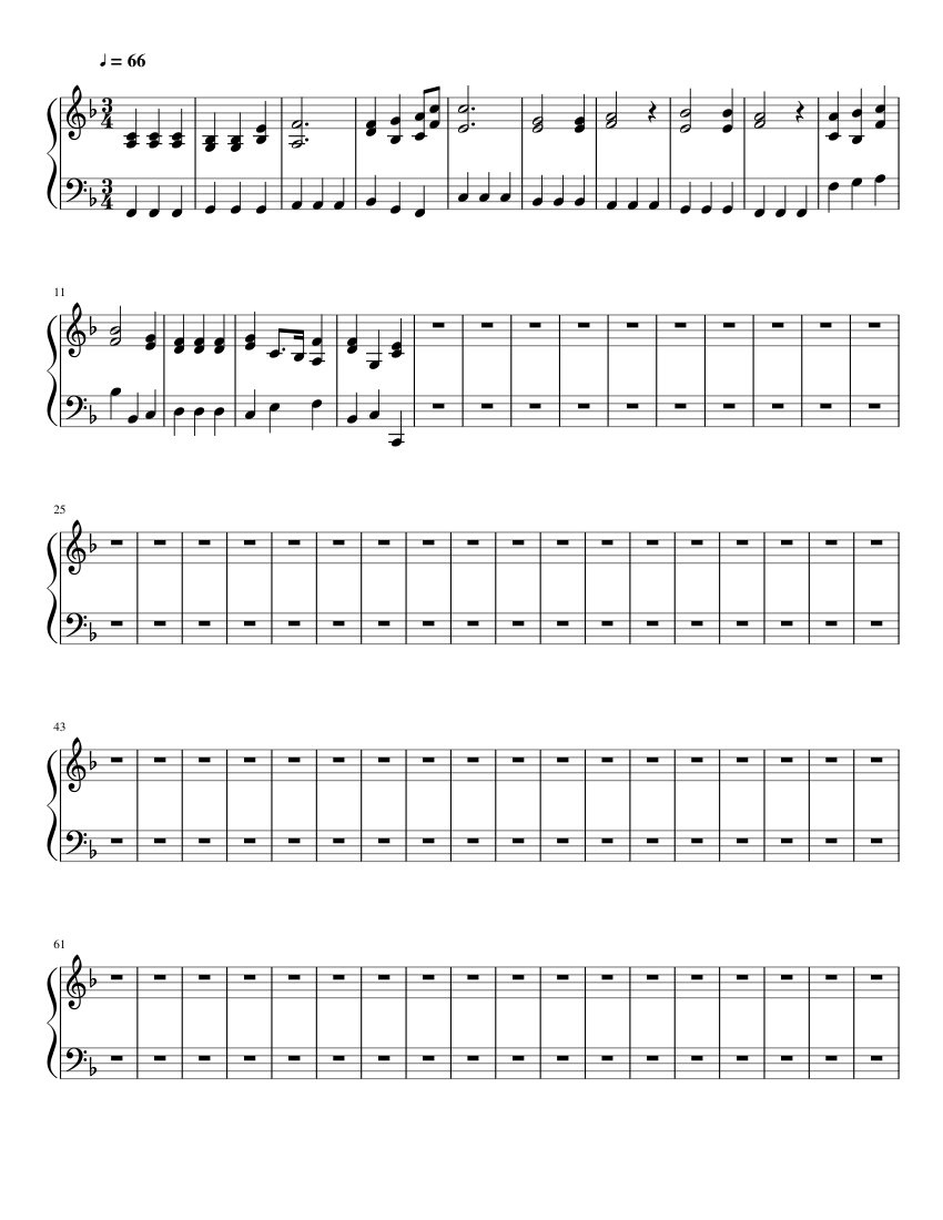 Largo Sheet music for Piano (Solo) Easy | Musescore.com