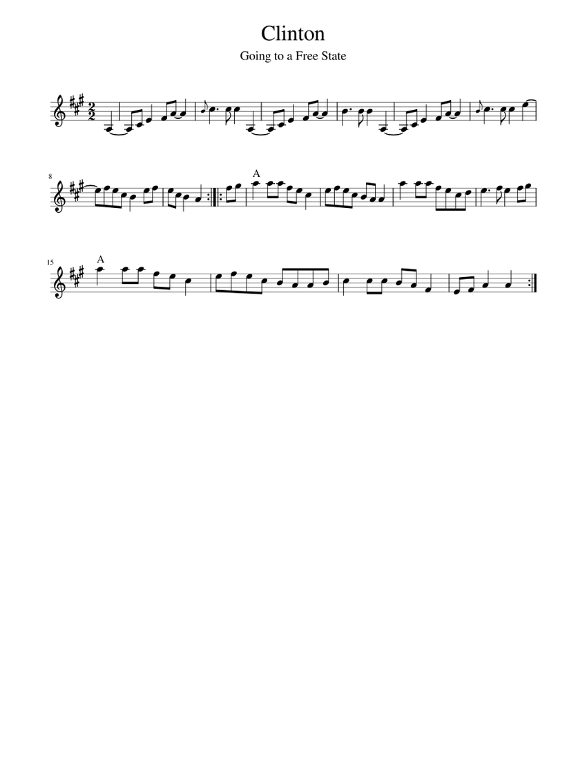Clinton Sheet music for Piano (Solo) Easy | Musescore.com