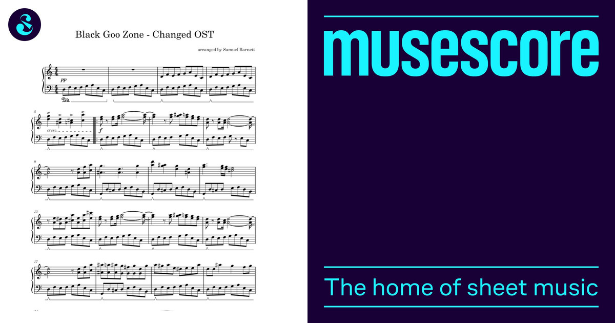 Black Goo Zone - Changed OST – SHIZI Sheet music for Piano (Solo ...