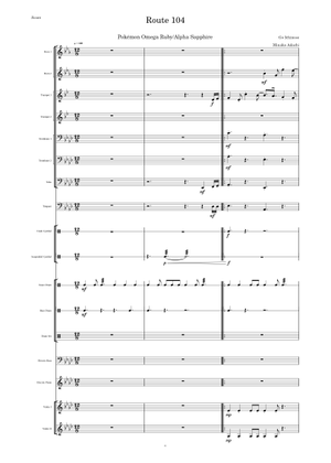 Route 104 (Pokémon Ruby/Sapphire) - Transcribed Score Sheet Music for ...