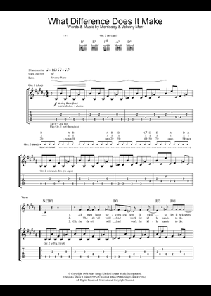 panic chords the smiths