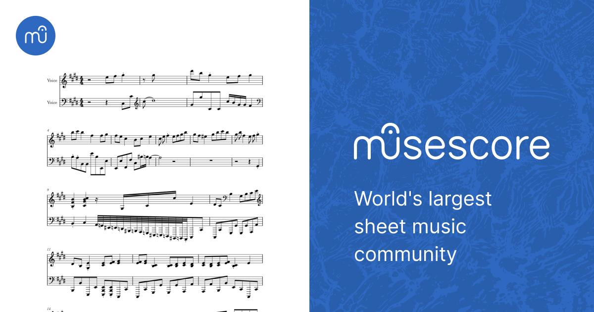 Electric Angel – Vocaloid Electric Angel Sheet Music for Vocals (Choral ...