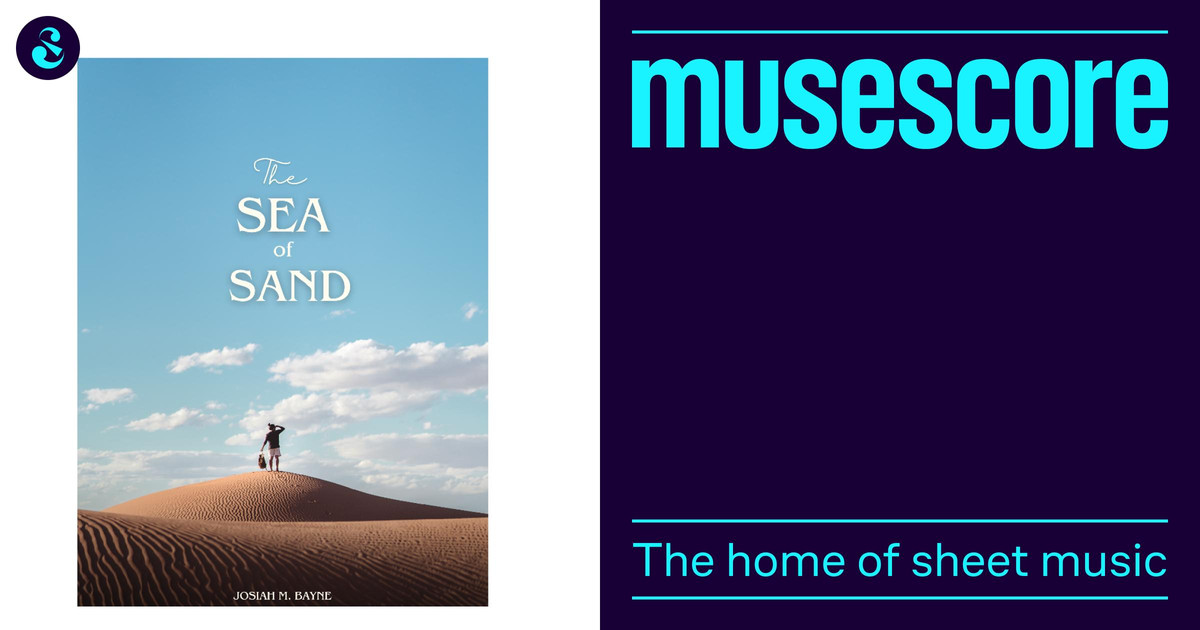 The Sea of Sand - Mixed Sextet – Josiah M. Bayne Sheet music for Flute ...