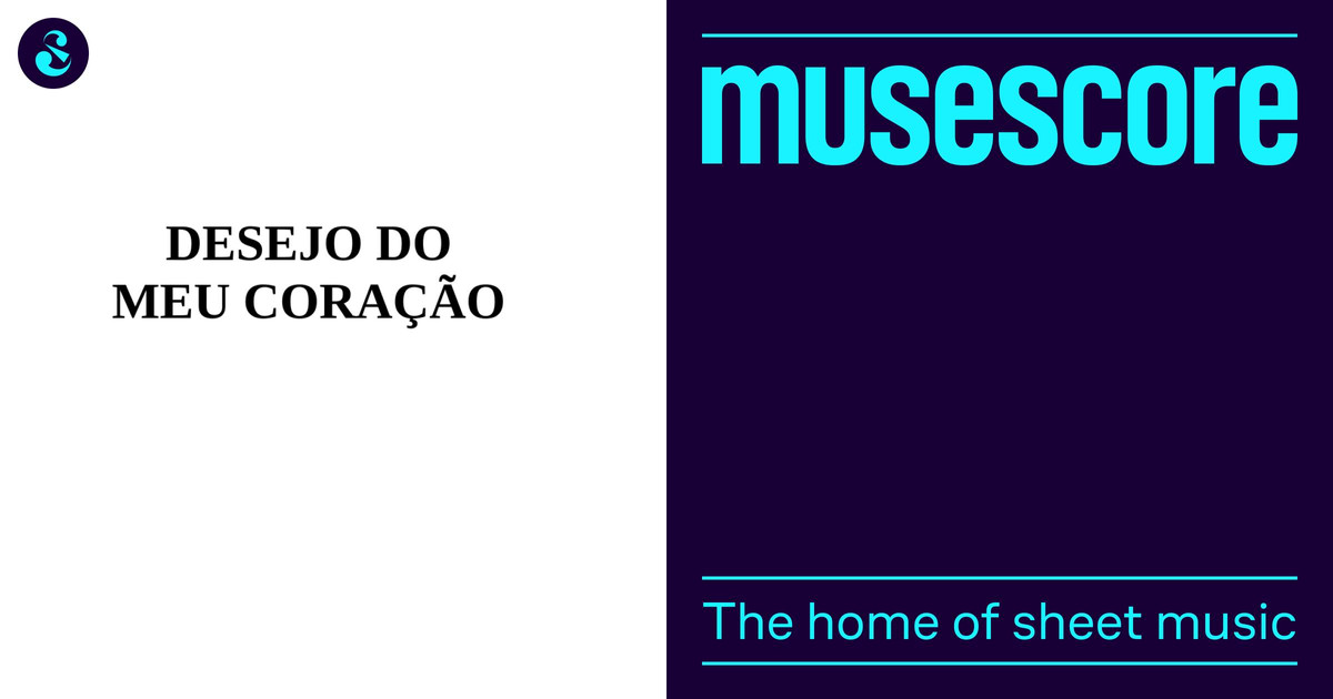 Desejo do meu coração - G - Alice e Welton - Violão Sheet music for ...