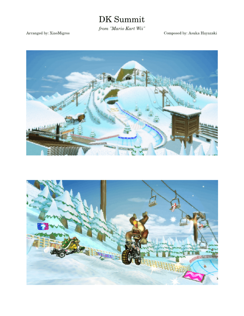 DK Summit but it's fully instrumentalised〖BIFI #2〗 Sheet music for ...