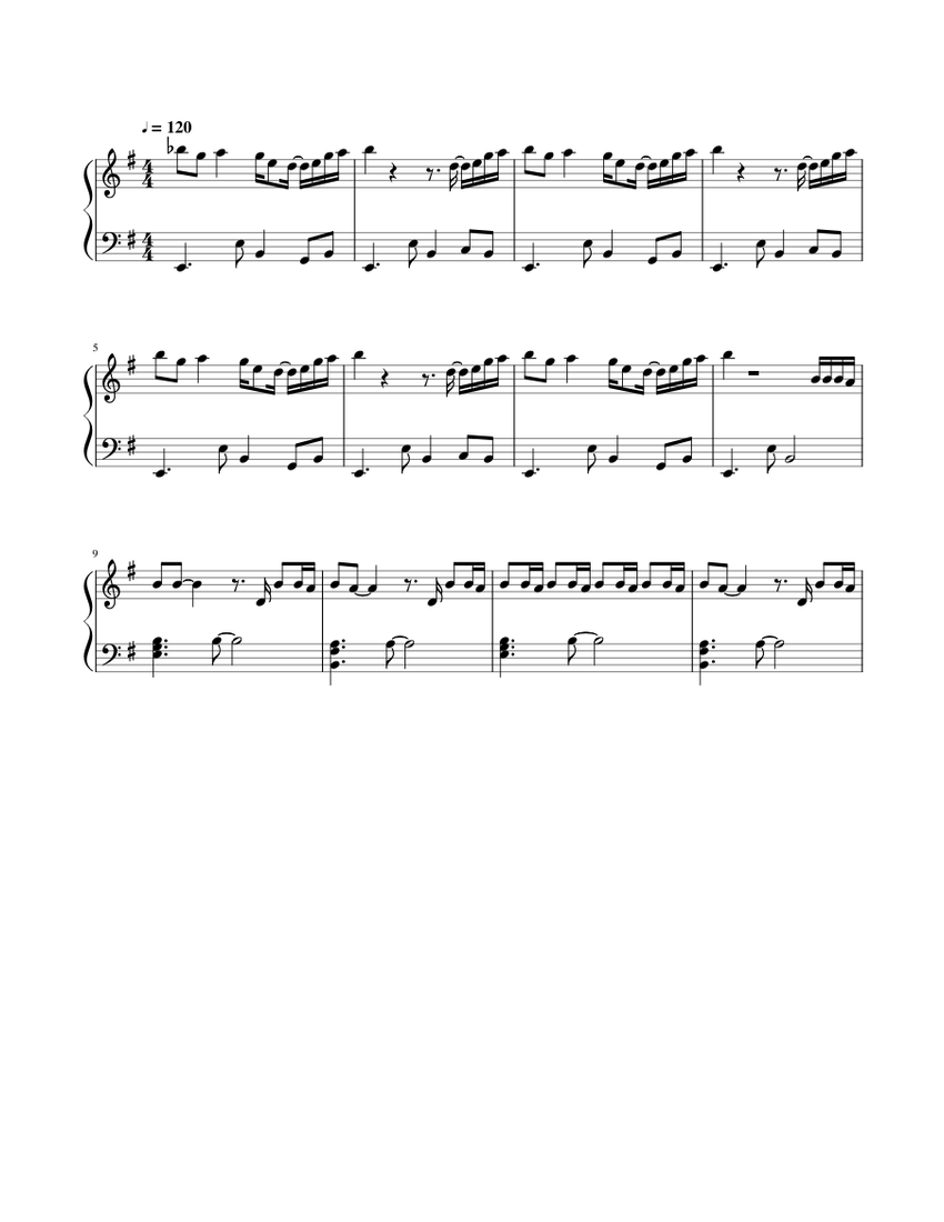 poison Sheet Music for Piano (Solo) | MuseScore.com
