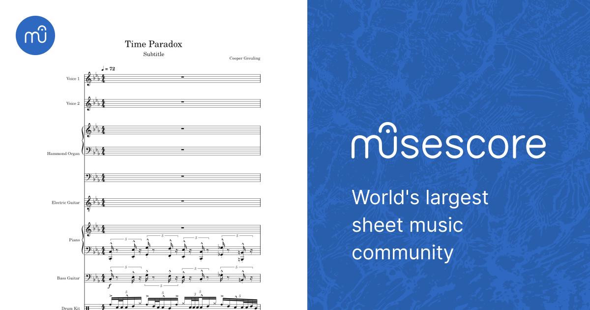 time paradox sans theme