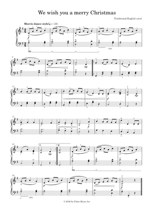 Play Official version of We Wish You A Merry Christmas Sheet Music by ...