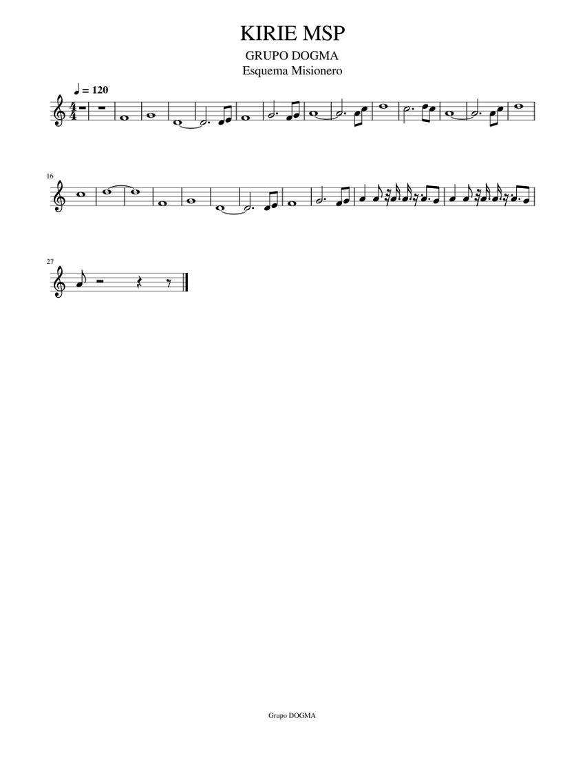 KIRIE MSP Sheet music for Woodwinds group (Woodwind Ensemble ...