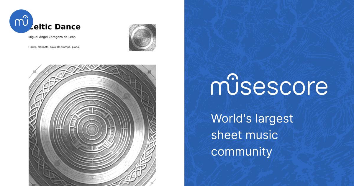 Celtic Dance Sheet music for Piano, Flute, Saxophone alto, French horn ...