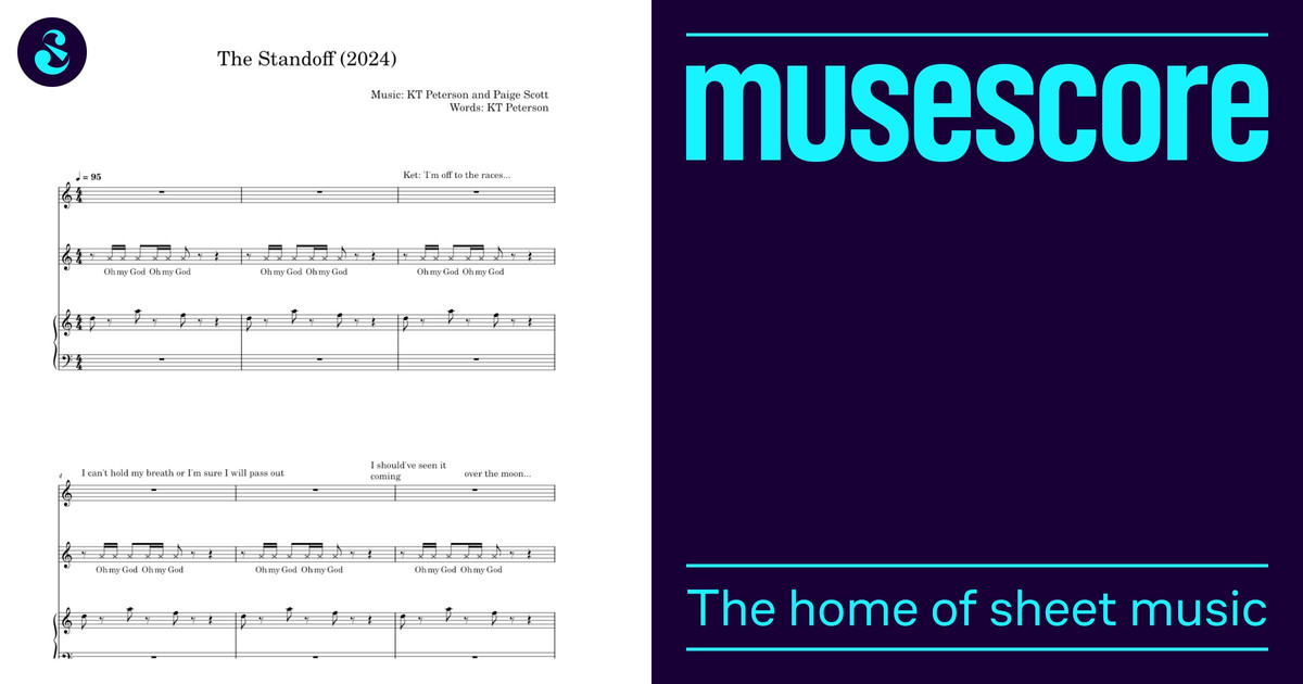 The Standoff Sheet music for Piano, Synthesizer (Mixed Trio ...