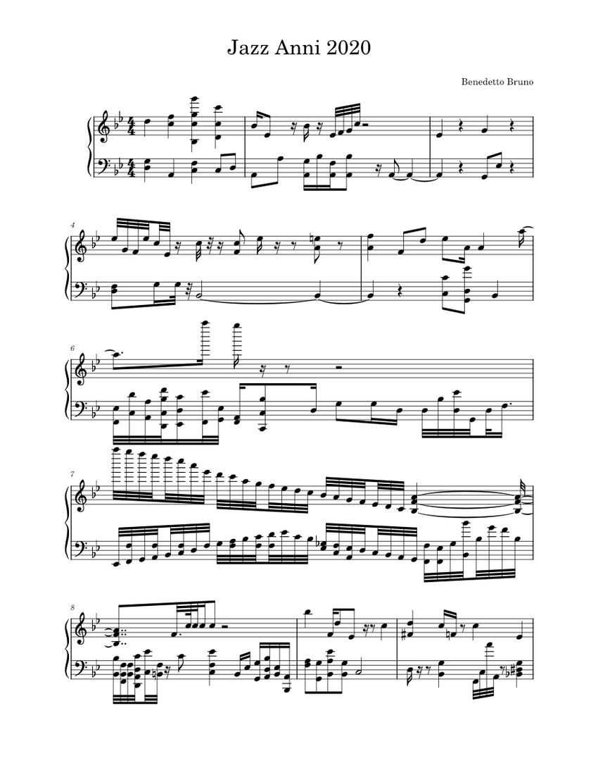 Jazz Anni 2020 - piano tutorial