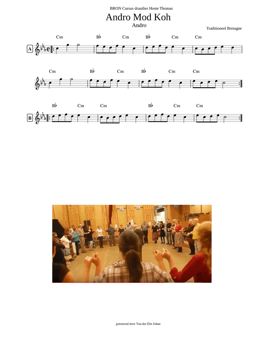 Andro Mod Koh Sheet music for Flute (Solo) | Musescore.com