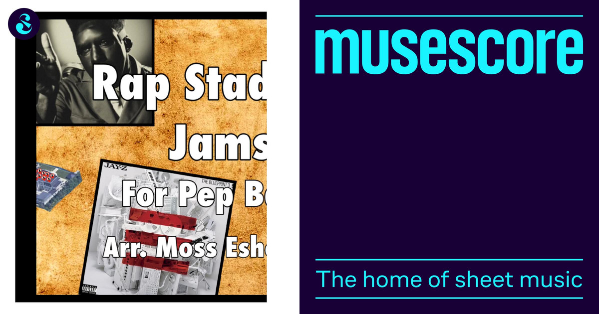 Rap Stadium Jams (Marching Band) (Arr. Moss Eshelman) Sheet Music for ...