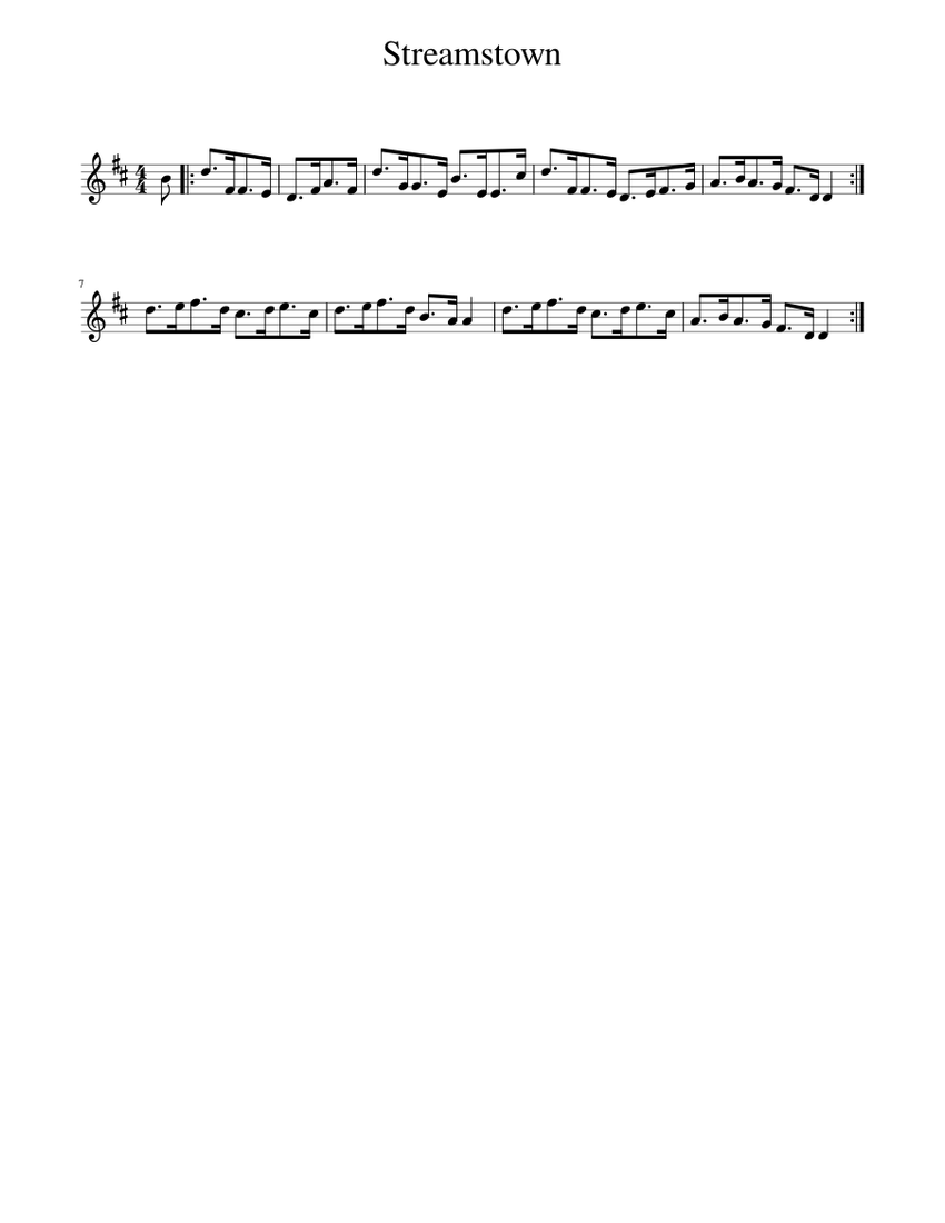 Streamstown Sheet music for Piano (Solo) Easy | Musescore.com