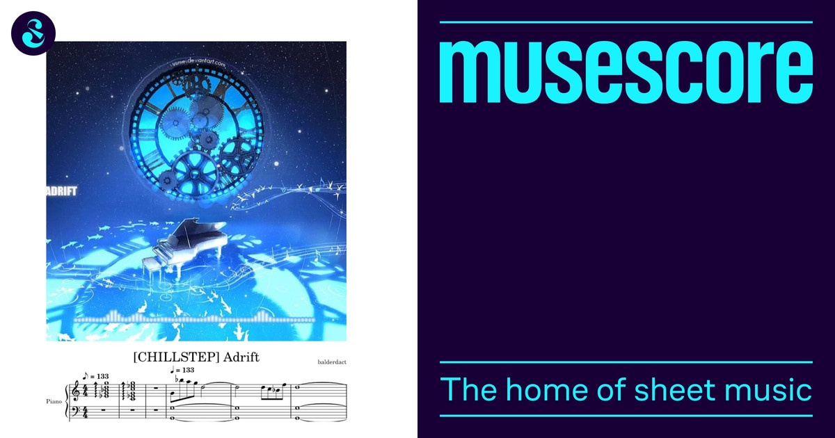 [Chillstep] Adrift – balderdact Sheet Music for Piano (Piano Trio ...