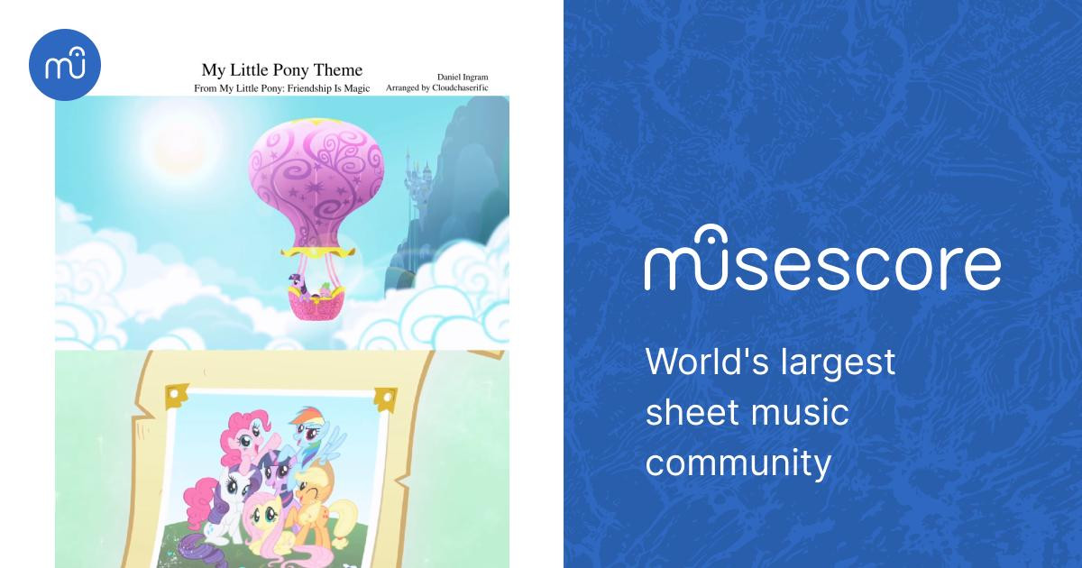 My little pony theme – Daniel Ingram Sheet Music for Trombone, Flute ...