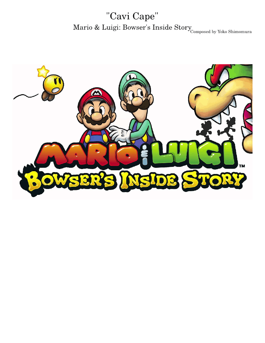 The Wind is Blowing at Cavi Cape ~ Mario & Luigi: Bowser's Inside Story ...