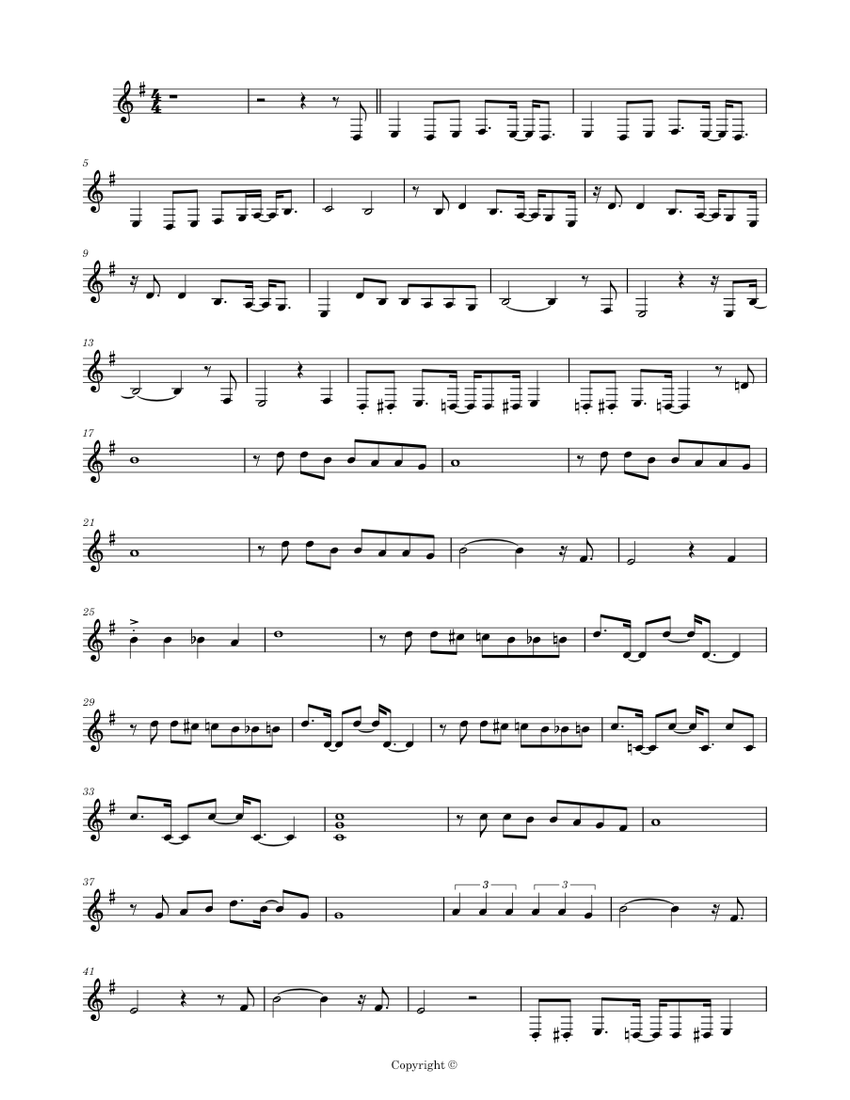 Brazil – Ary Barroso BRAZIL Lead Sheet Music for Piano (Solo) easy ...
