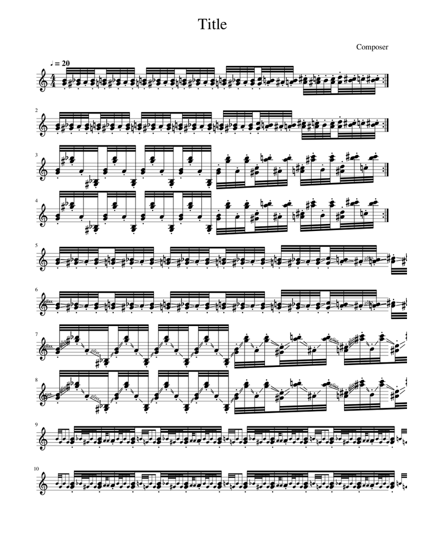 Disaster Sheet music for Piano (Solo) Easy | Musescore.com