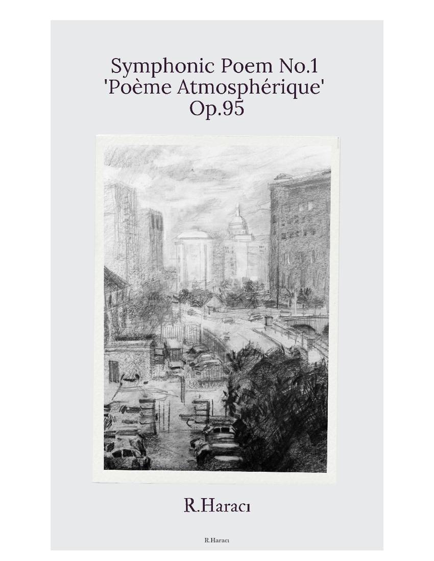 Symphonic Poem No.1 'Poème Atmosphérique', Op.95 Sheet Music for ...