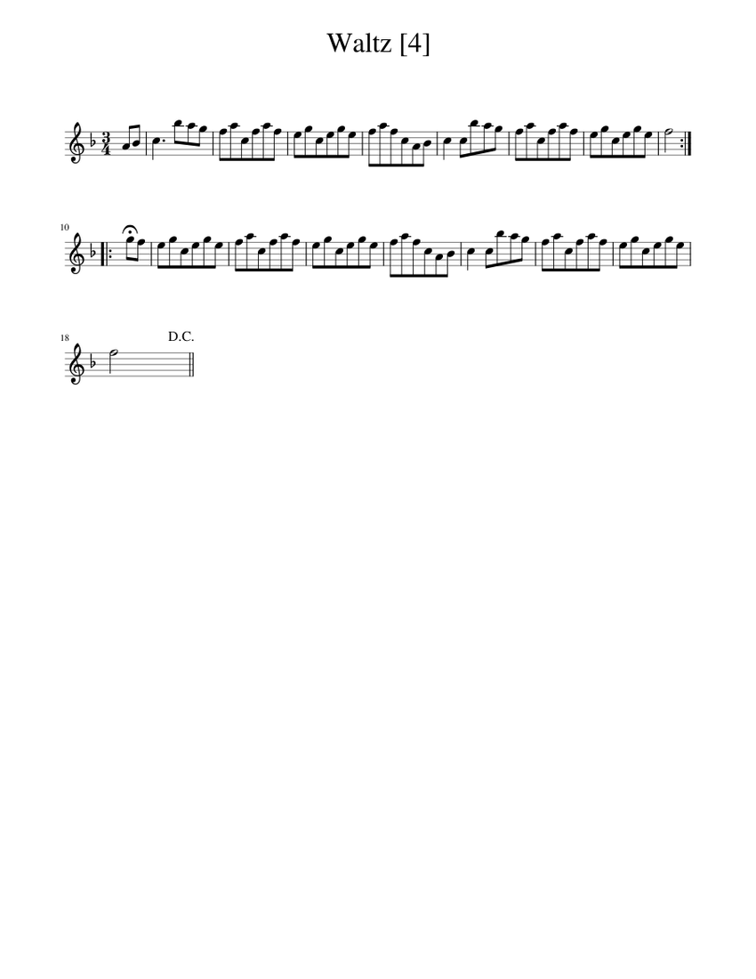Waltz Sheet music for Piano (Solo) Easy | Musescore.com