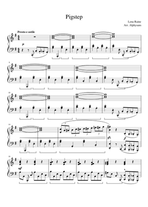 Play Official version of Pigstep Sheet Music by Lena Raine | MuseScore.com