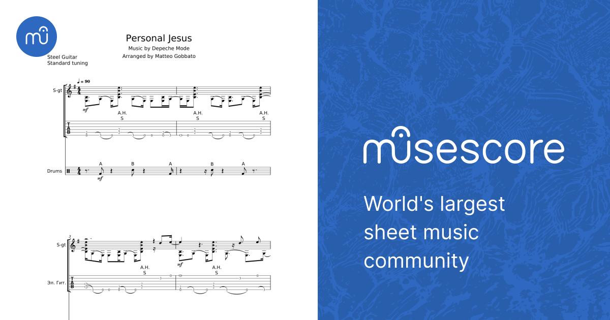 personal jesus guitar tutorial