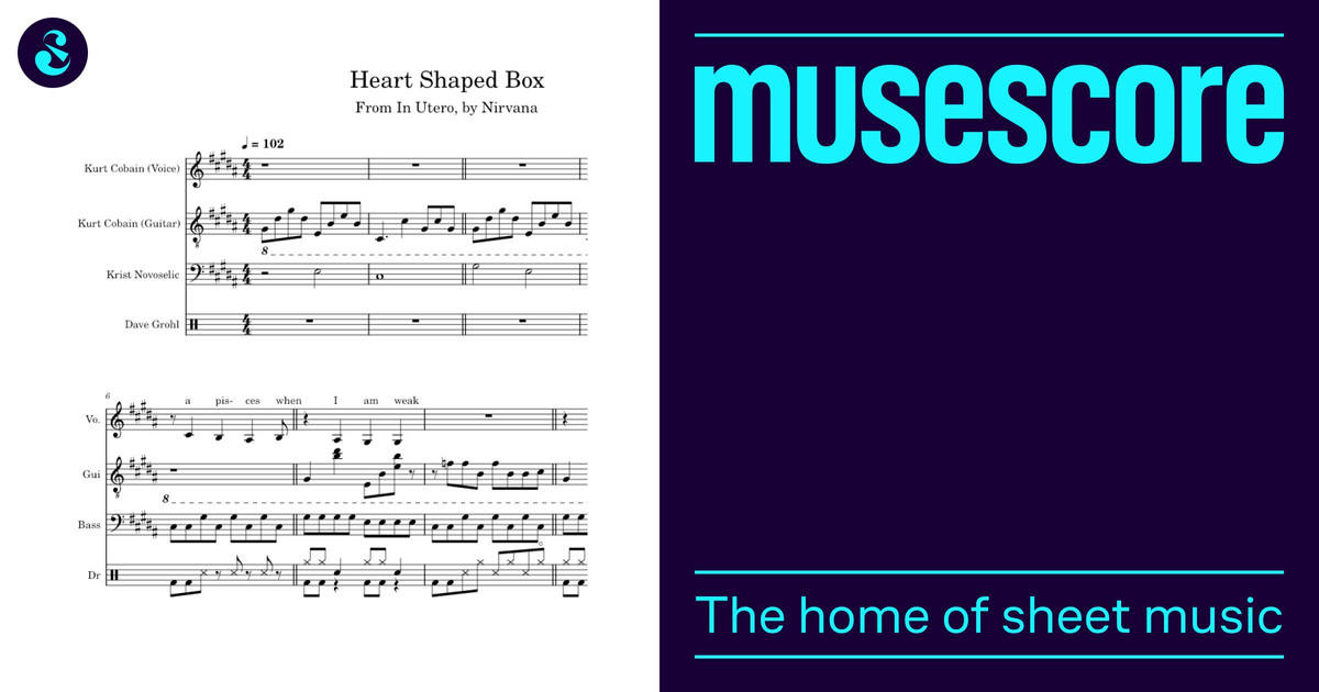 heart shaped box guitar tutorial