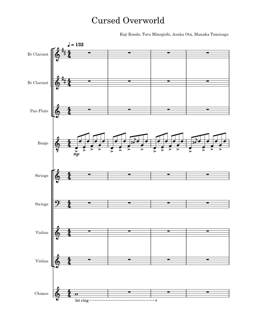 Cursed Overworld The Legend of Zelda Spirit Tracks– Koji Kondo Cursed ...