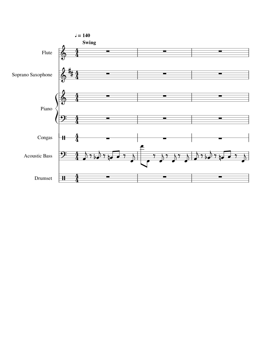 days gone Sheet Music with Chords for Piano, Flute, Bass guitar, Drum ...