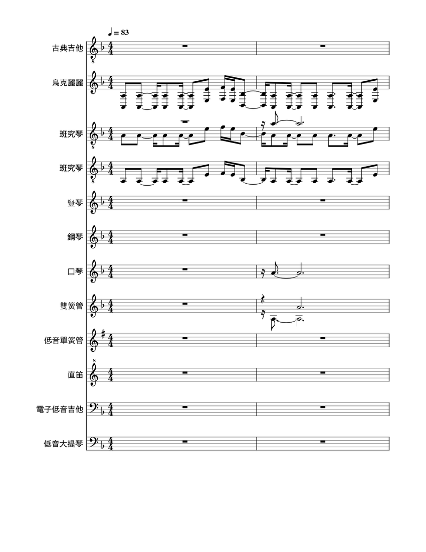 Monster Hunter Rise OSTs – CAPCOM Barbarous Beast Sheet music for Piano ...