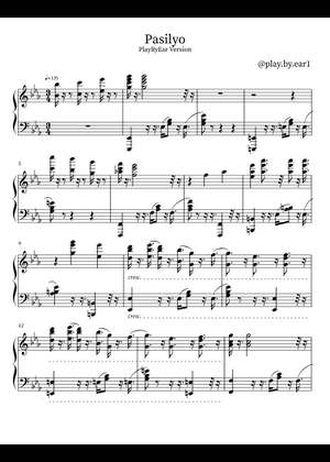 Pasilyo – Sunkissed Lola Sheet Music for Piano (Solo) easy | MuseScore.com