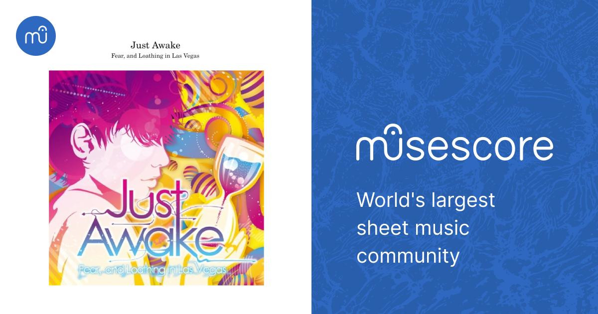Just awake – Fear, and Loathing in Las Vegas Sheet Music for Piano ...