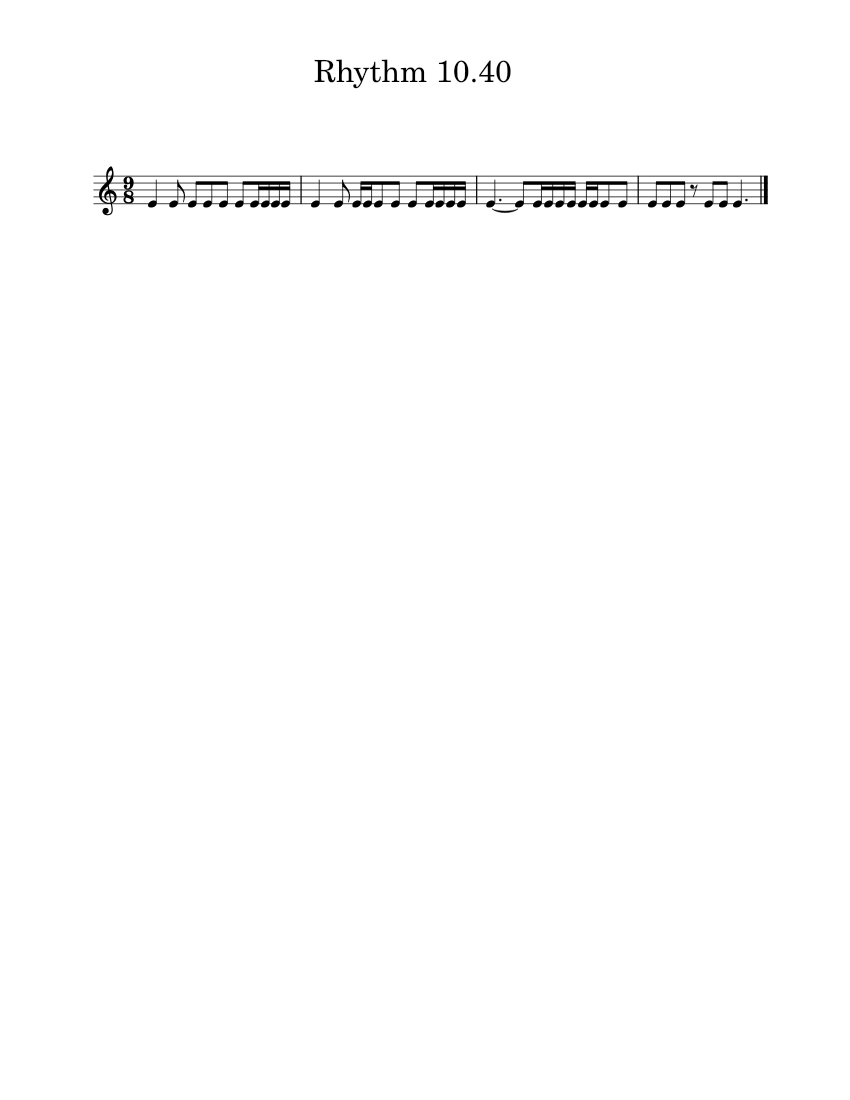 Rhythm 10.40 Sheet music for Piano (Solo) Easy | Musescore.com